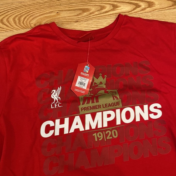 Shirts | Liverpool Fc Premier League Champions 192 T Shirt | Poshmark